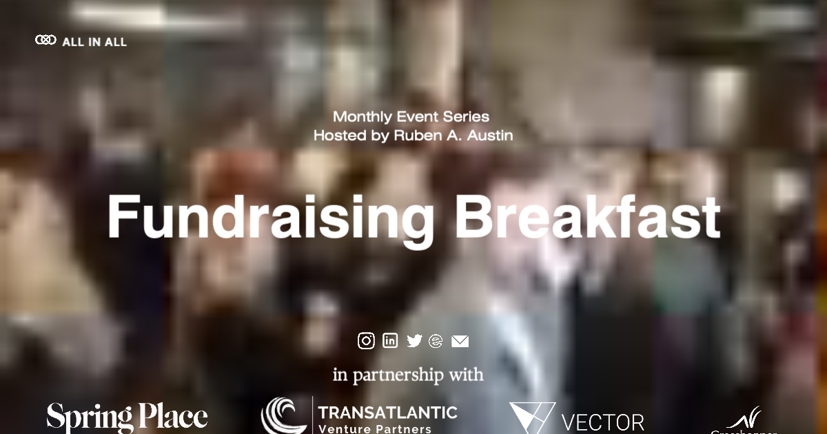 FUNDRAISING BREAKFAST